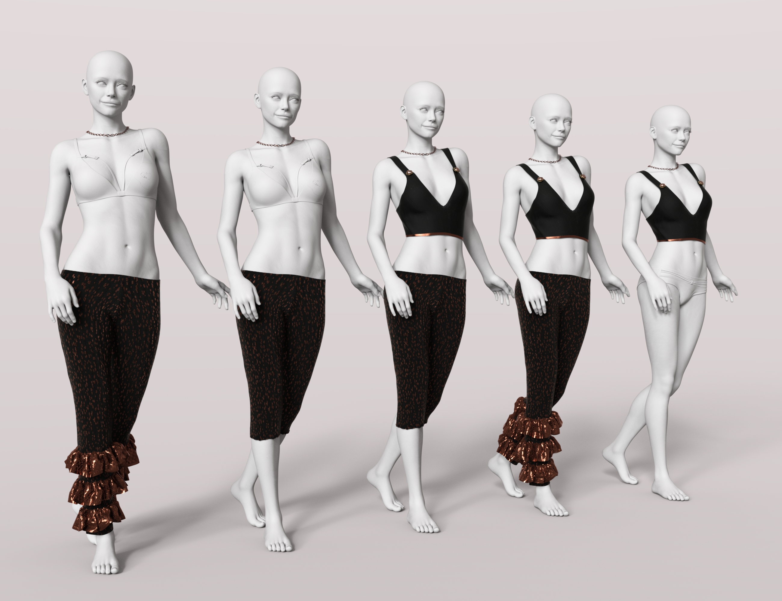 Versatility for dForce Berry Outfit | Daz 3D
