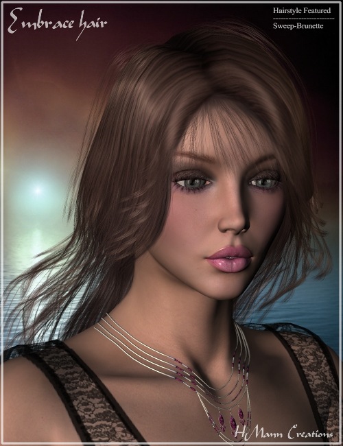 Embrace Hair MEGA Pak | Daz 3D