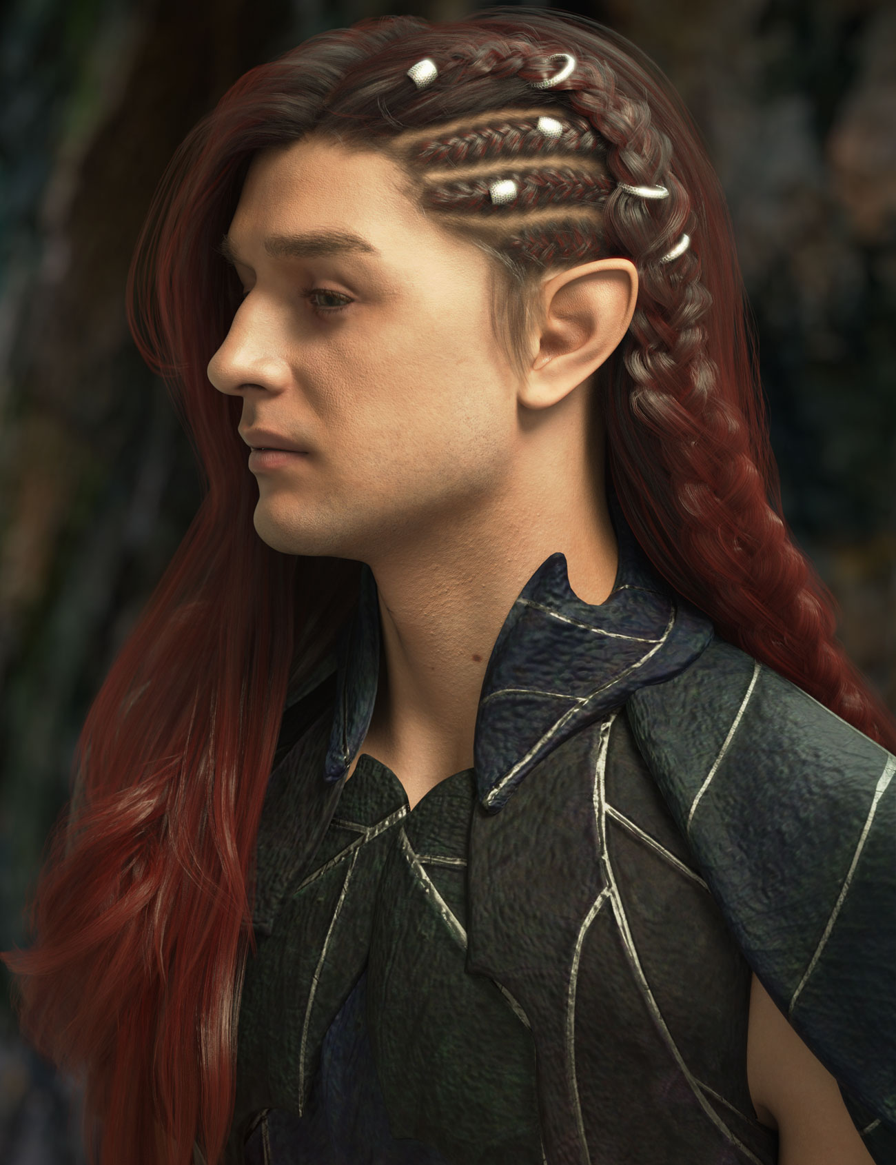 Ardamir Hair for Genesis 9 | Daz 3D