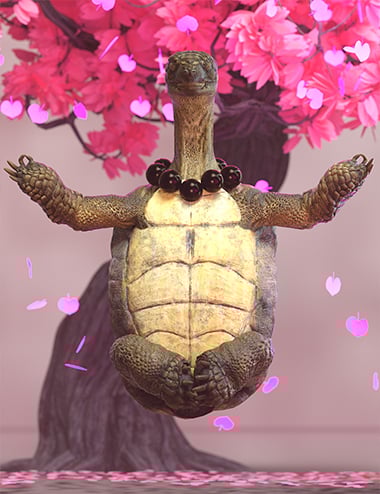 Master Turtle Hierarchical Poses for Storybook Turtle | Daz 3D