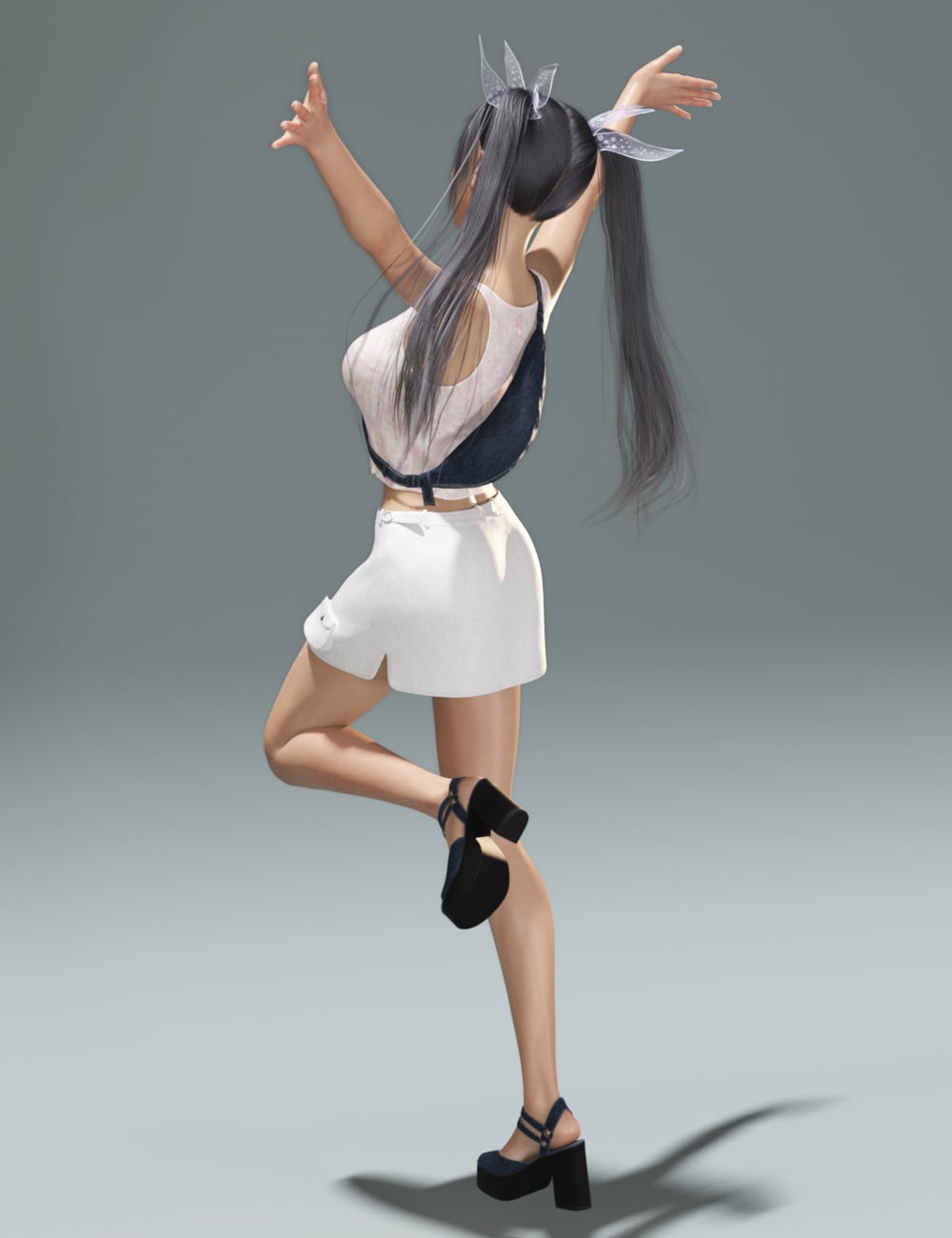 dForce Summer After Work Outfit for Genesis 8 and 8.1 Females | Daz 3D