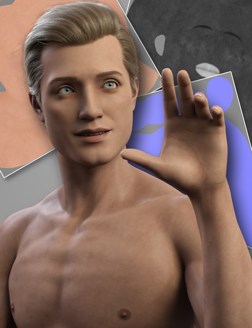 Raw Skins 3 Merchant Resource Textures for Genesis 9 | Daz 3D
