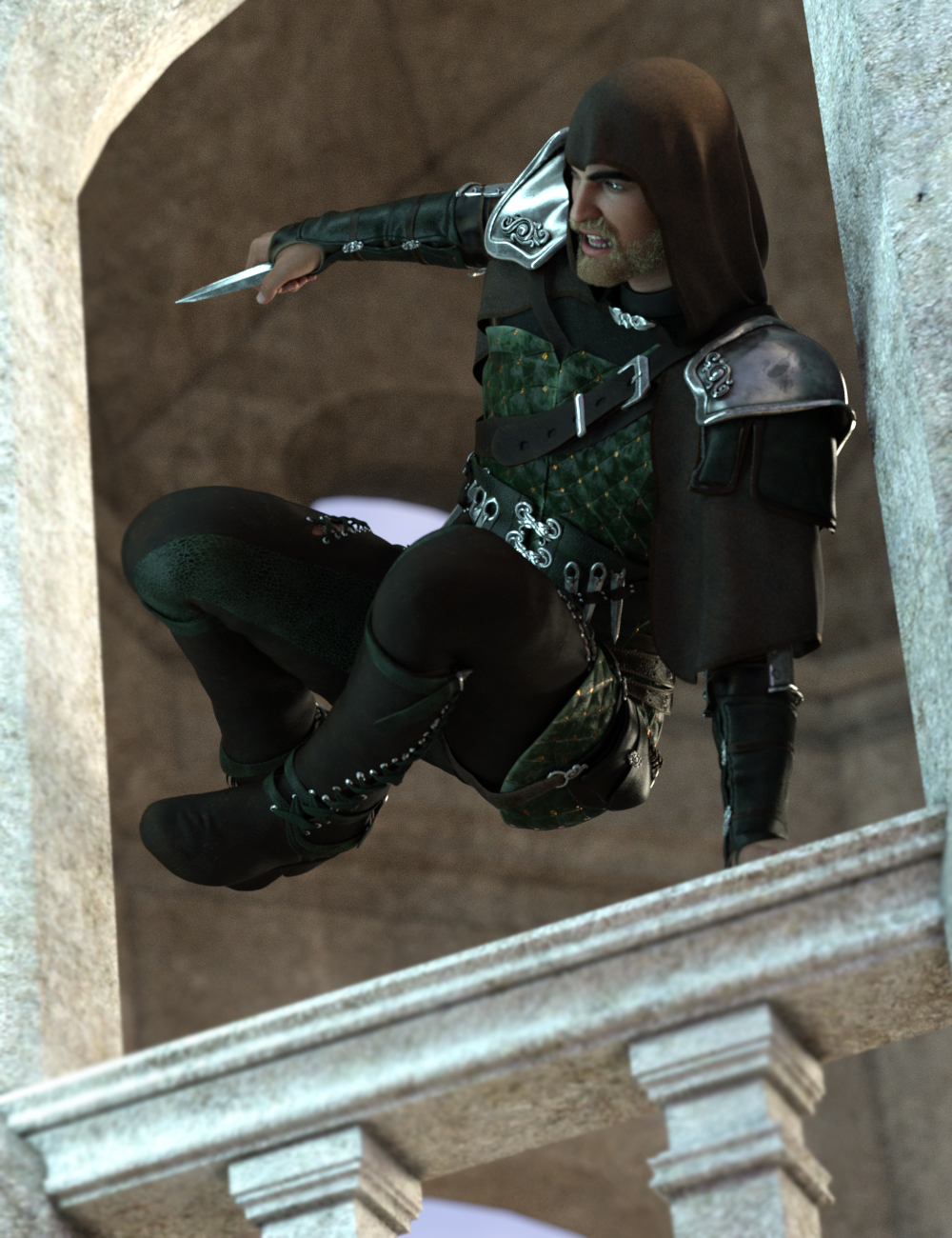 Assassin 8.1 Mega Bundle | Daz 3D