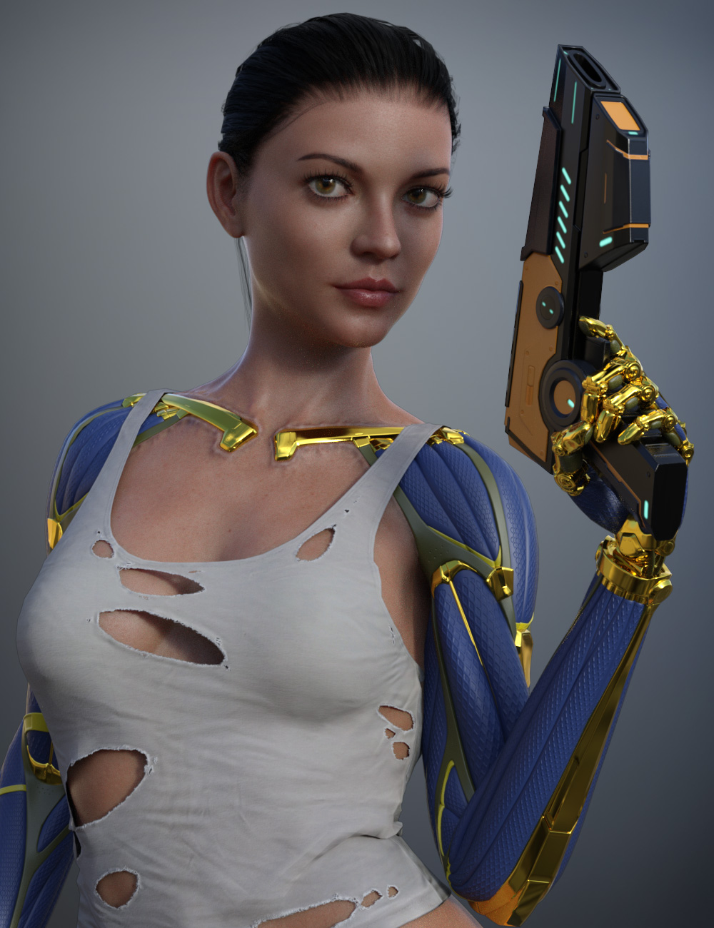 Cyber Arms for Genesis 8 and 8.1 | Daz 3D