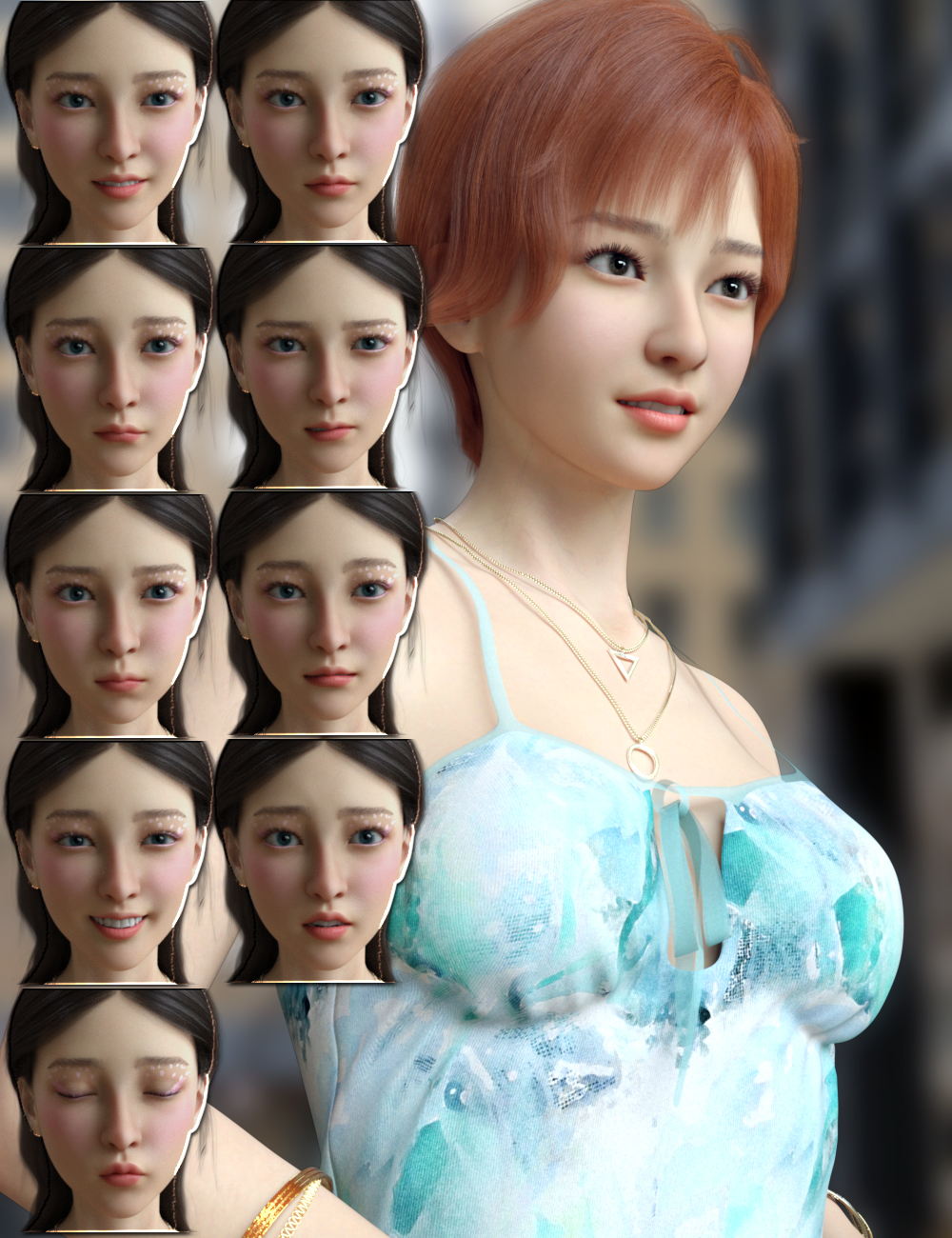 Vo Akiyama for Genesis 8.1 Female | Daz 3D