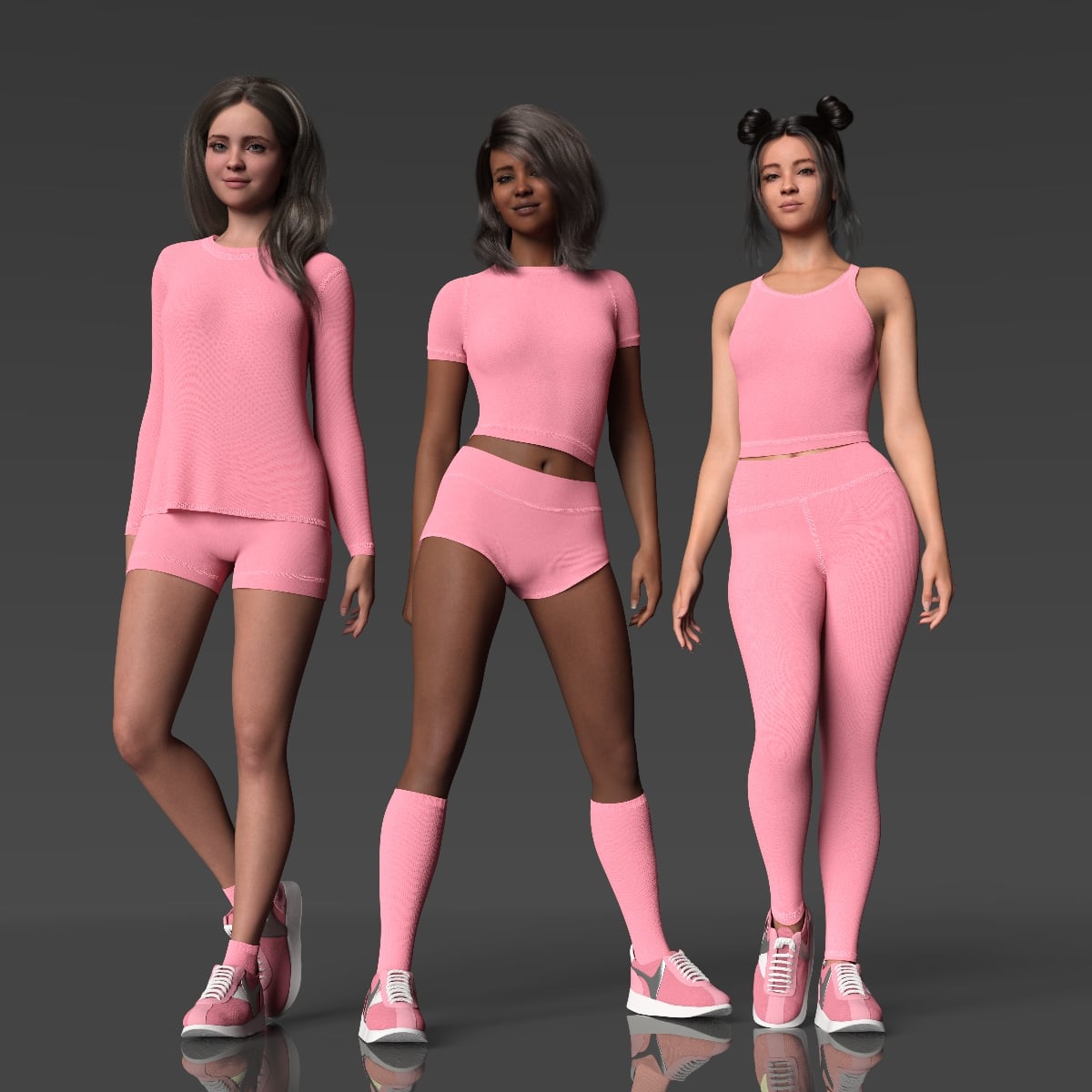 Yoga Girl for Mango Movement Collection for Genesis 9 | Daz 3D