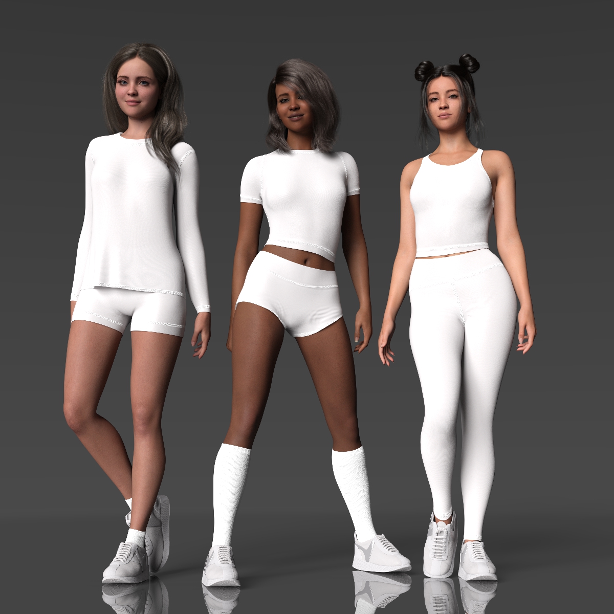 Yoga Girl for Mango Movement Collection for Genesis 9 | Daz 3D