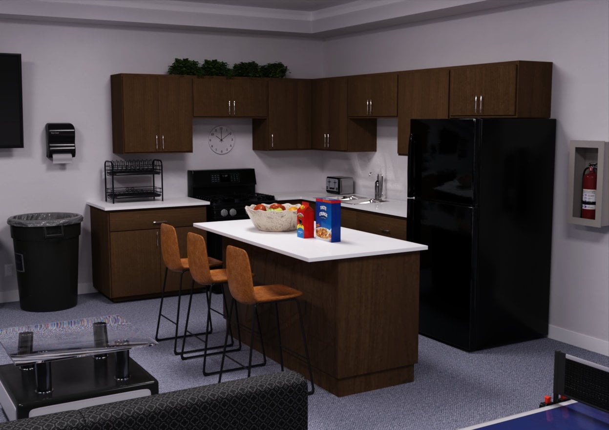 FG College Dorm Floor | Daz 3D