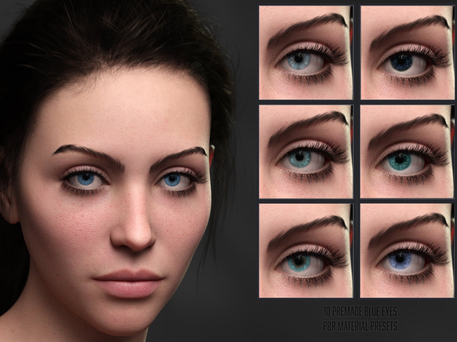Twizted Eyes MR for Genesis 9 | Daz 3D