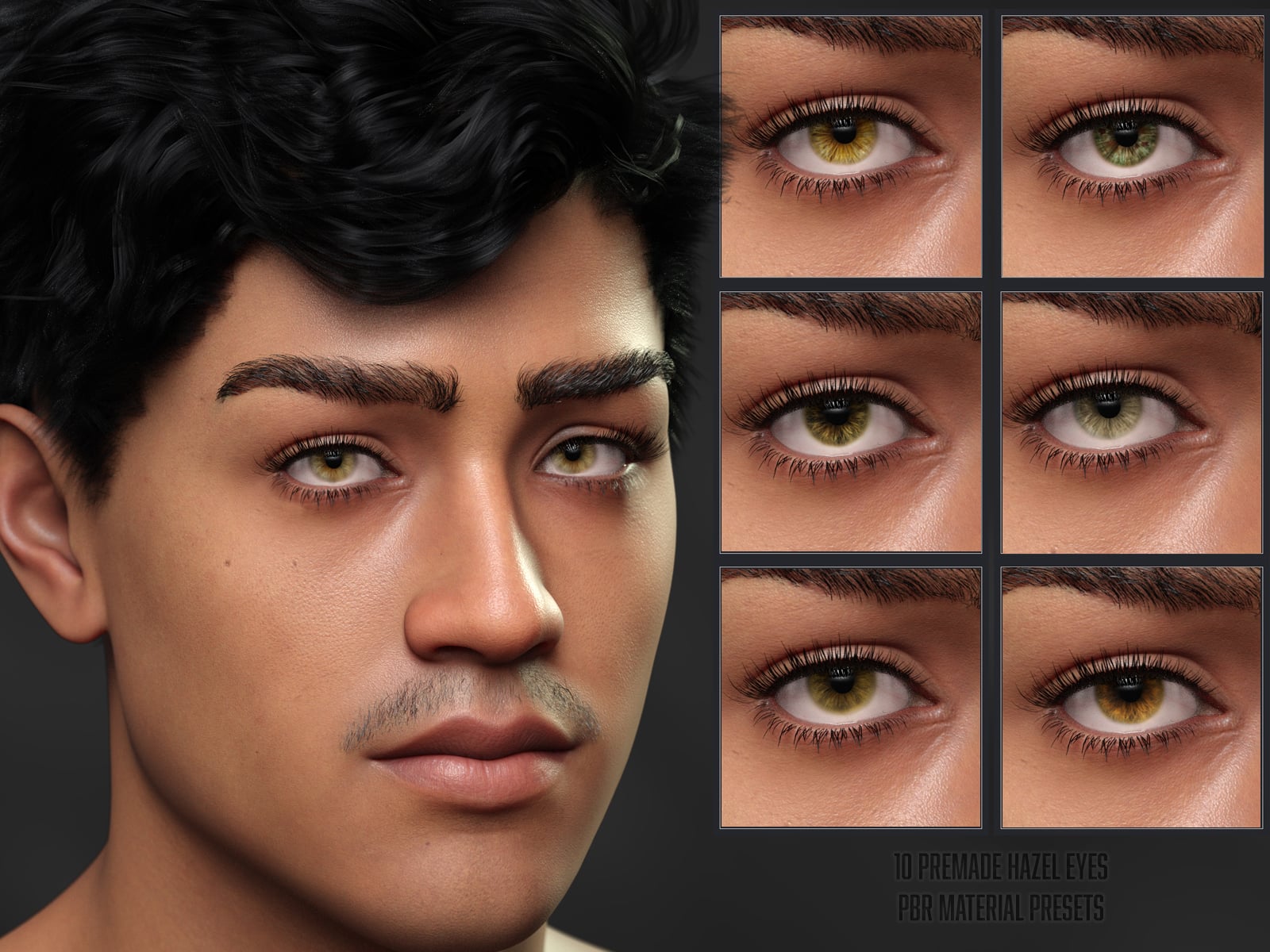 Twizted Eyes MR for Genesis 9 | Daz 3D