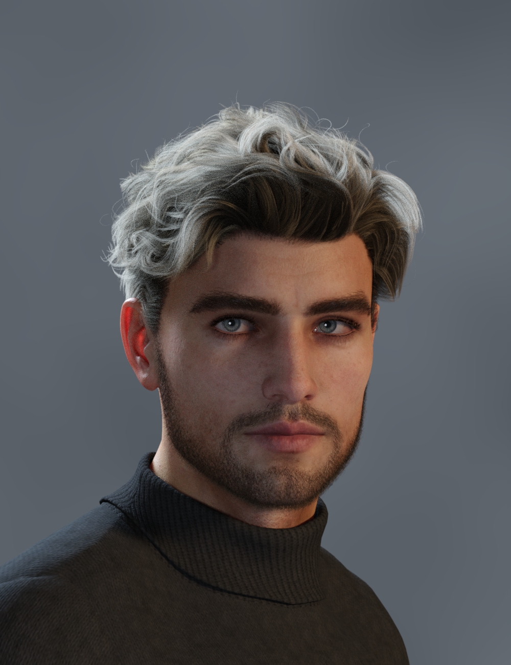 Marty Mane Hair for Genesis 8 Male and Genesis 9 | Daz 3D