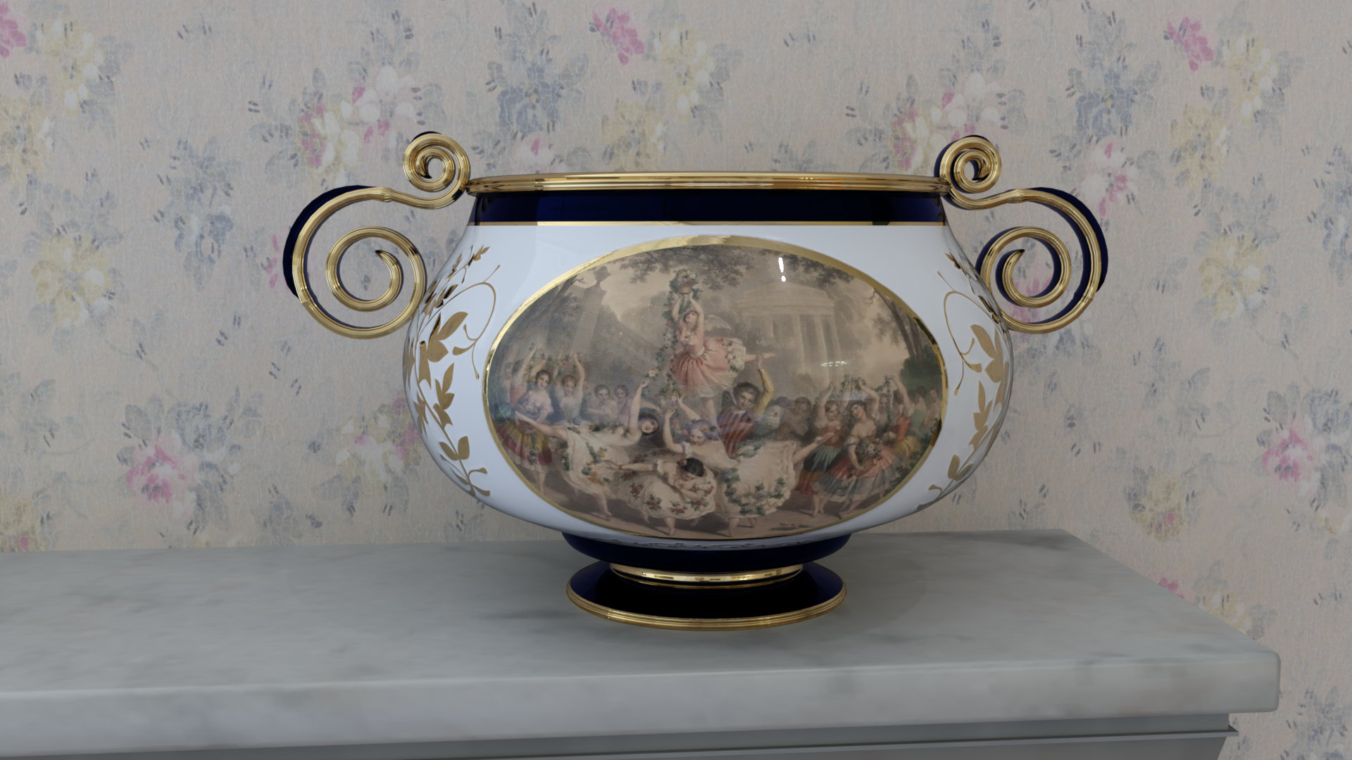 Victorian Vases | Daz 3D