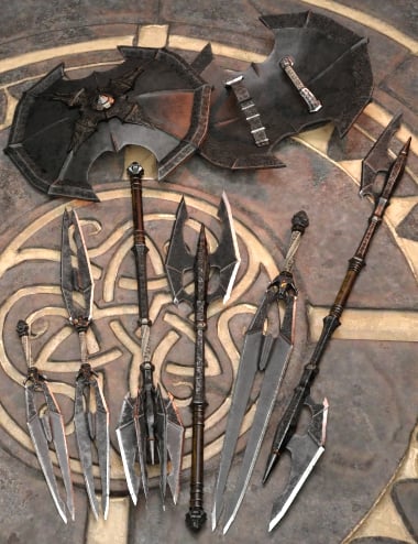 Morgog Weapons Collection | Daz 3D