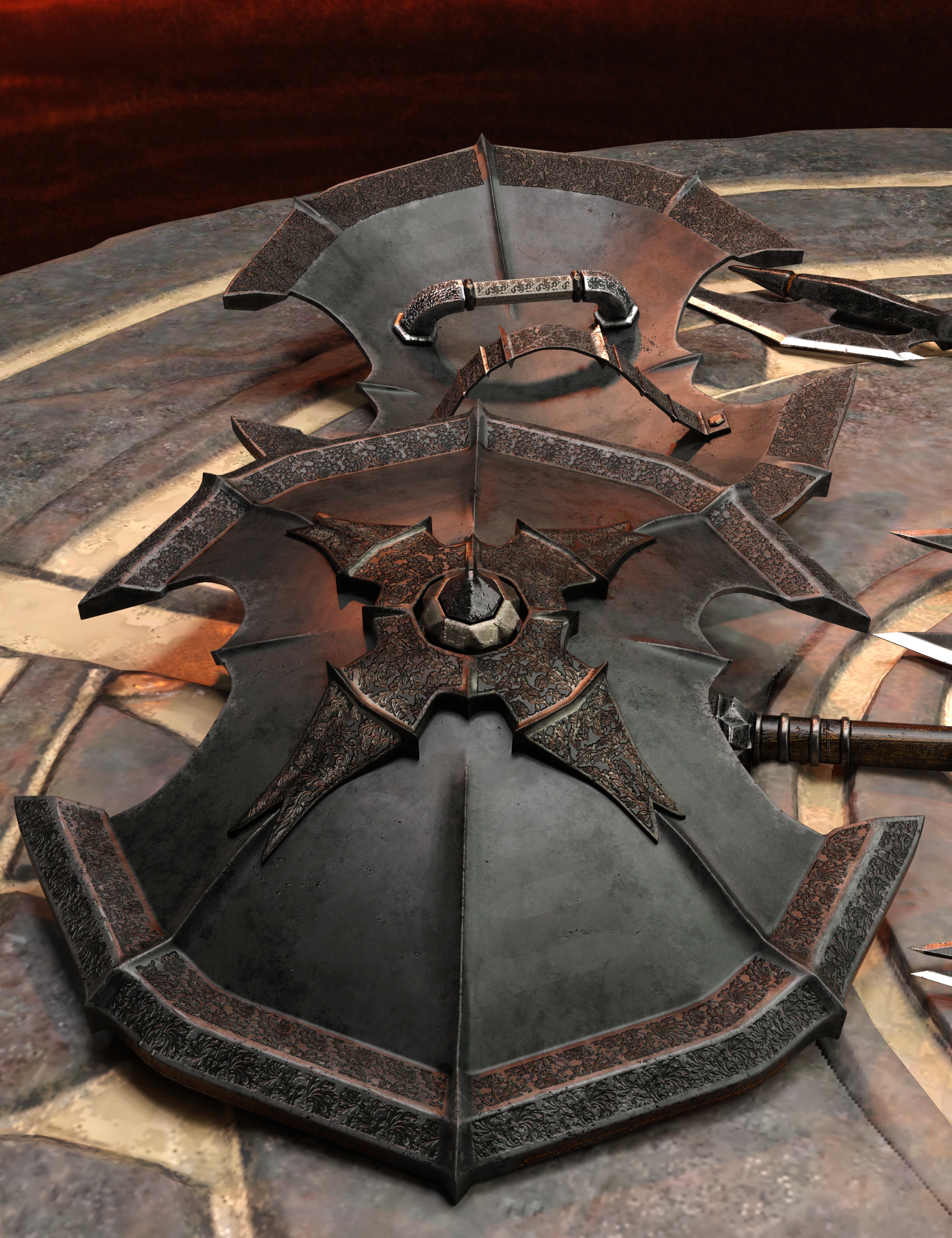 Morgog Weapons Collection | Daz 3D
