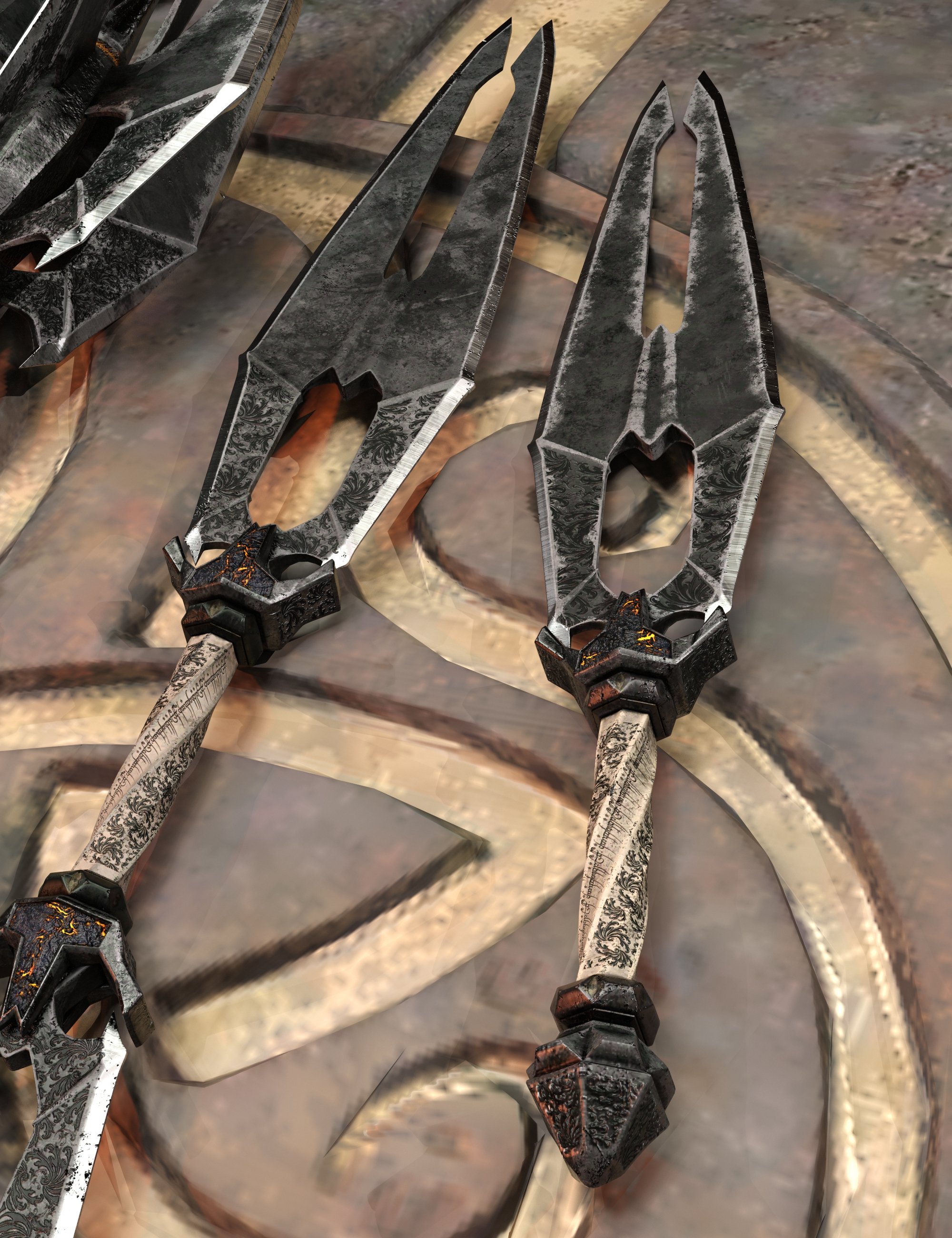 Morgog Weapons Collection | Daz 3D