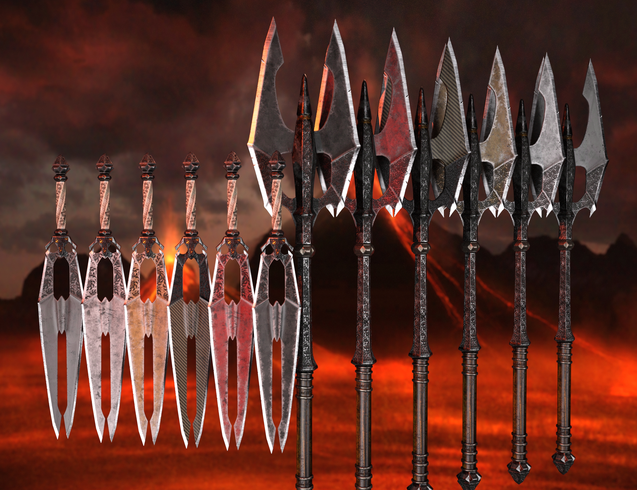 Morgog Weapons Collection | Daz 3D