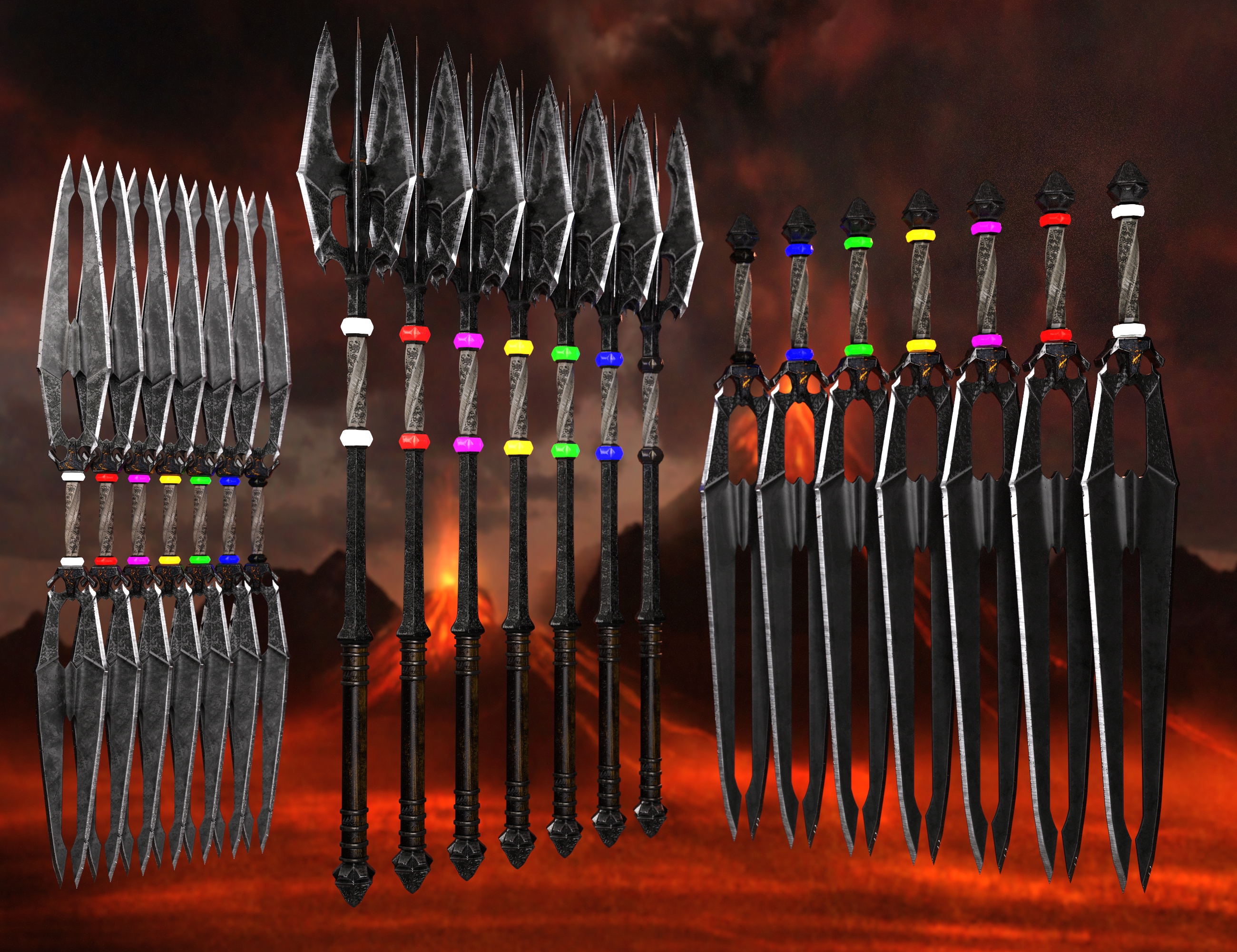 Morgog Weapons Collection | Daz 3D