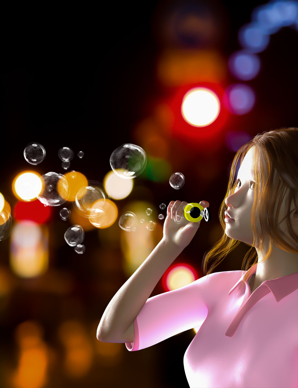 GNBD Soap and Bubbles Brushes with Shower Poses for Genesis 8 Female ...