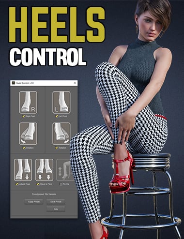 HeelsControl | Daz 3D