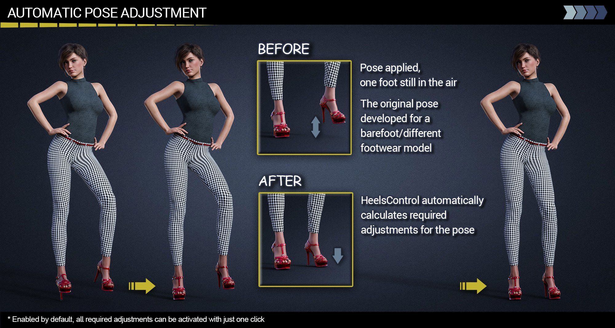 HeelsControl | Daz 3D