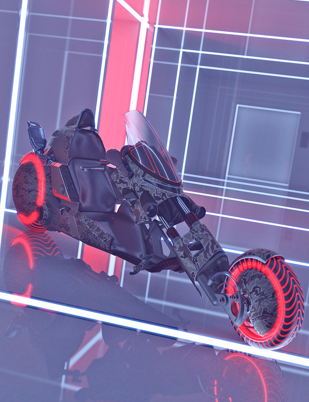 Funk It Up! for Manga Anime Bike | Daz 3D