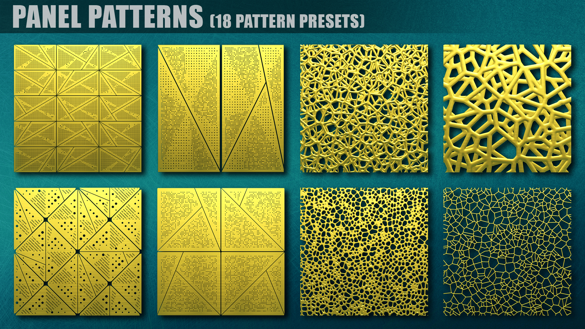 DD PBR Metal Panel Shaders for Iray Vol 2 | Daz 3D
