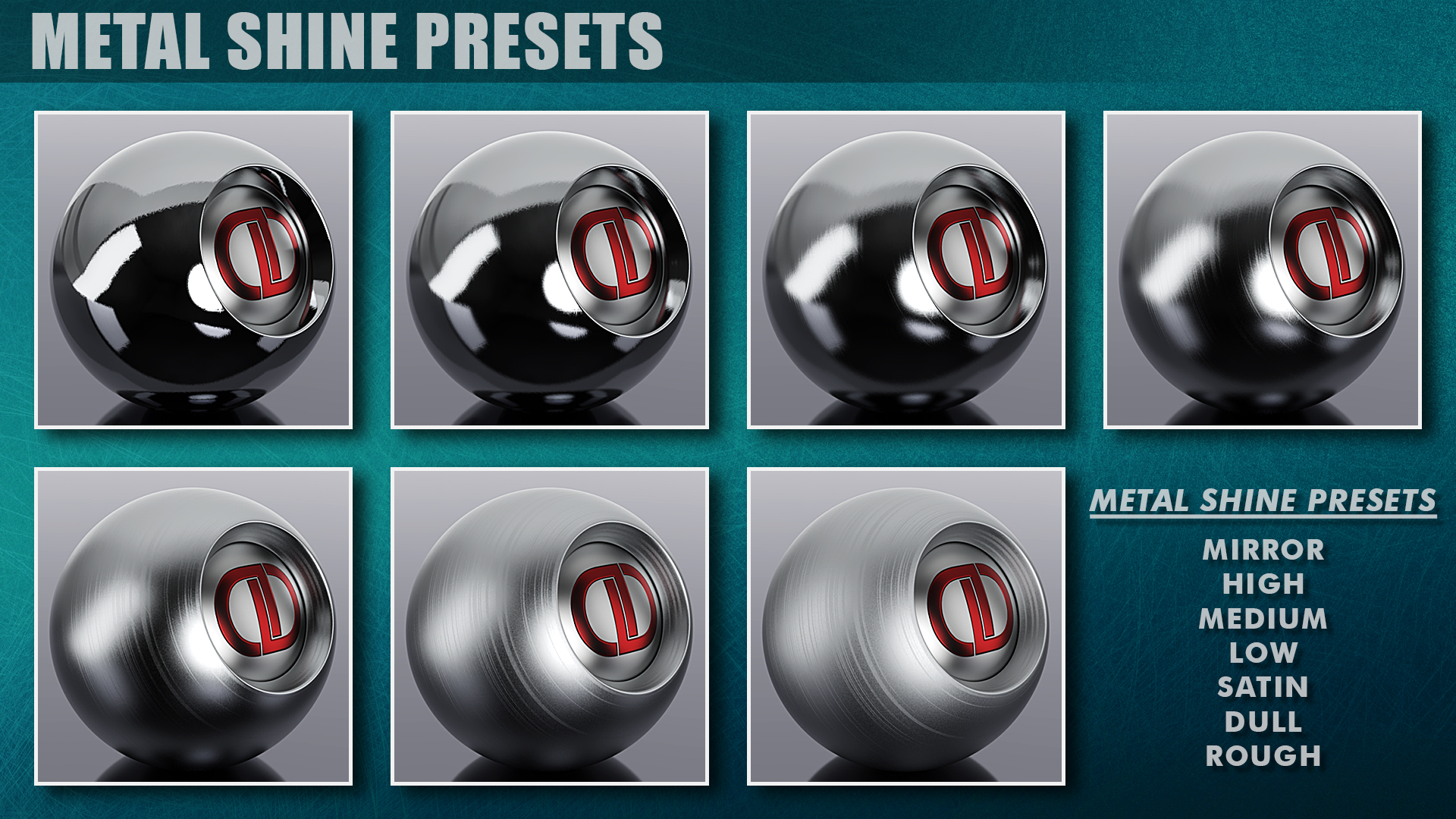 DD PBR Metal Panel Shaders for Iray Vol 2 | Daz 3D