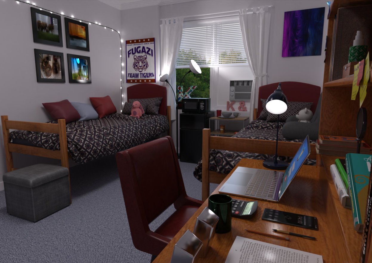 FG Senior College Dorm Bundle | Daz 3D
