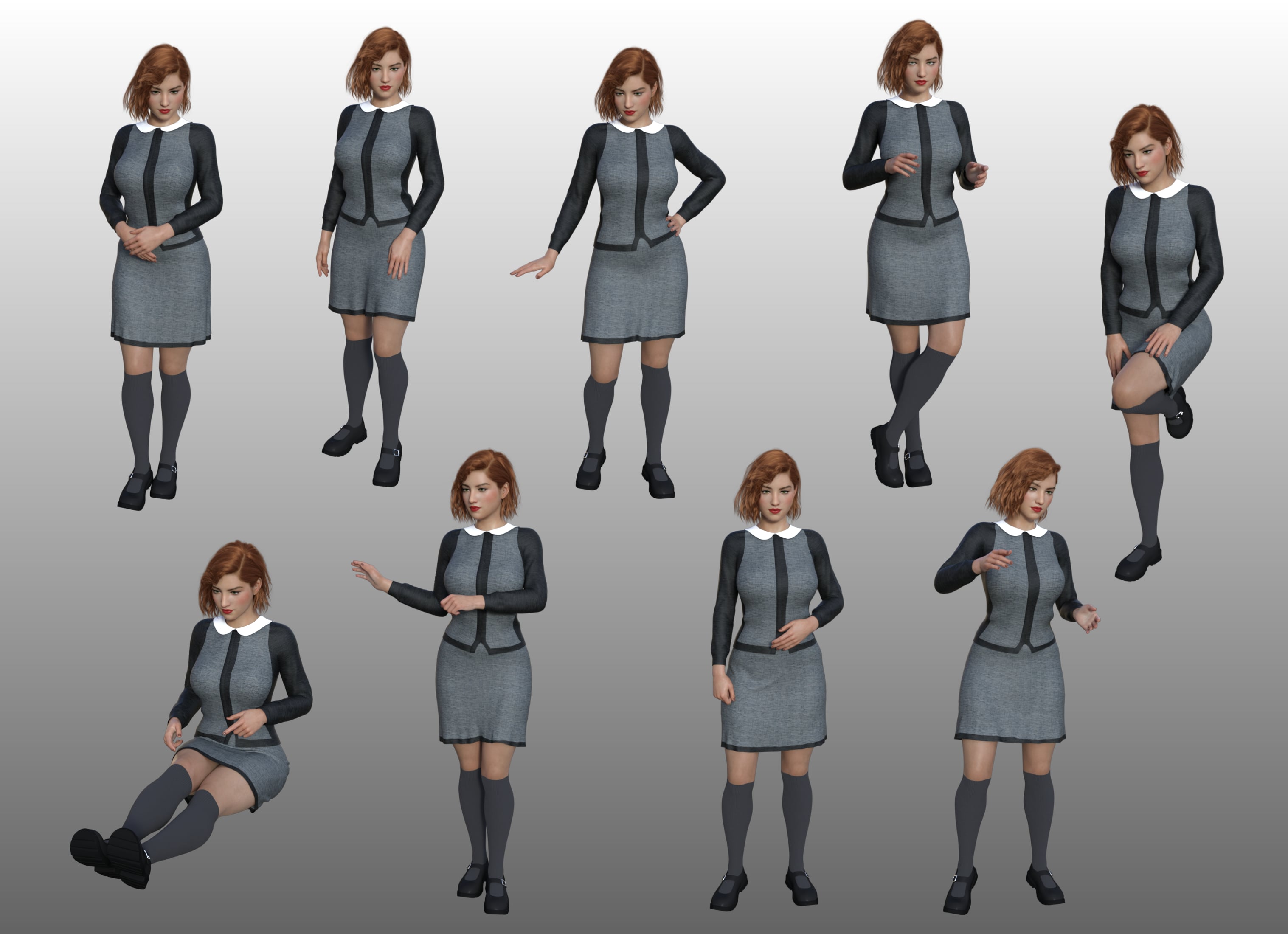 FG Senior College Dorm Bundle | Daz 3D