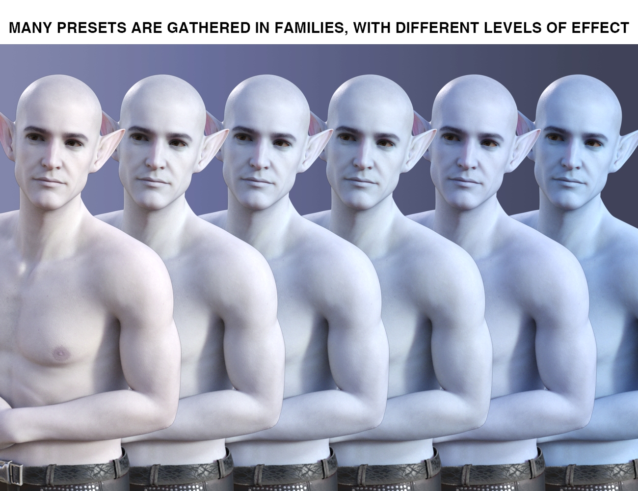 Fantasy Skins for Genesis 8.1 Males | Daz 3D