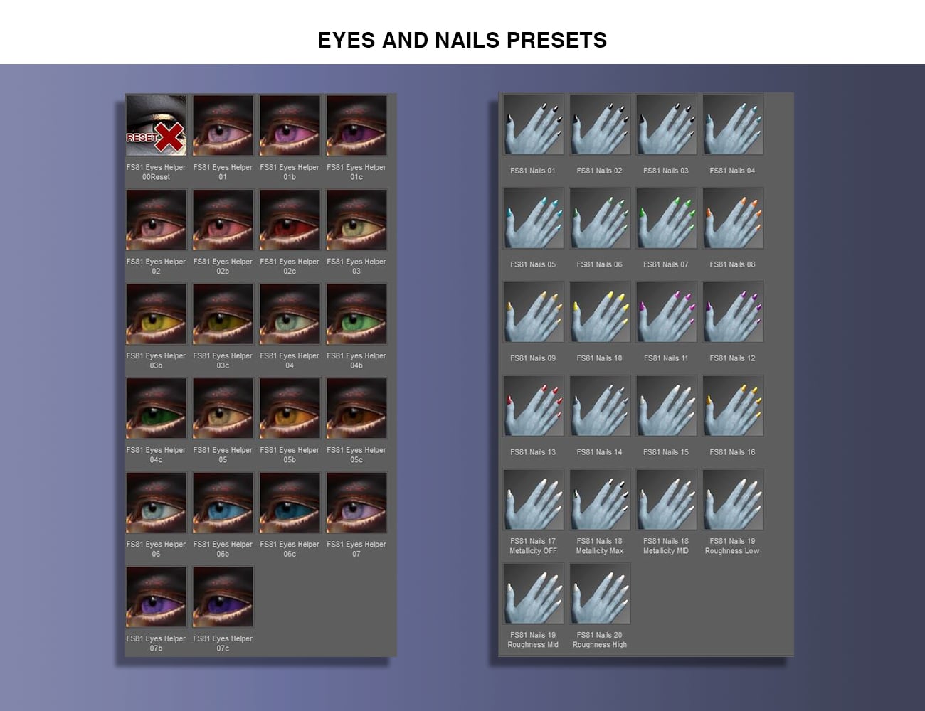 Fantasy Skins for Genesis 8.1 Females | Daz 3D