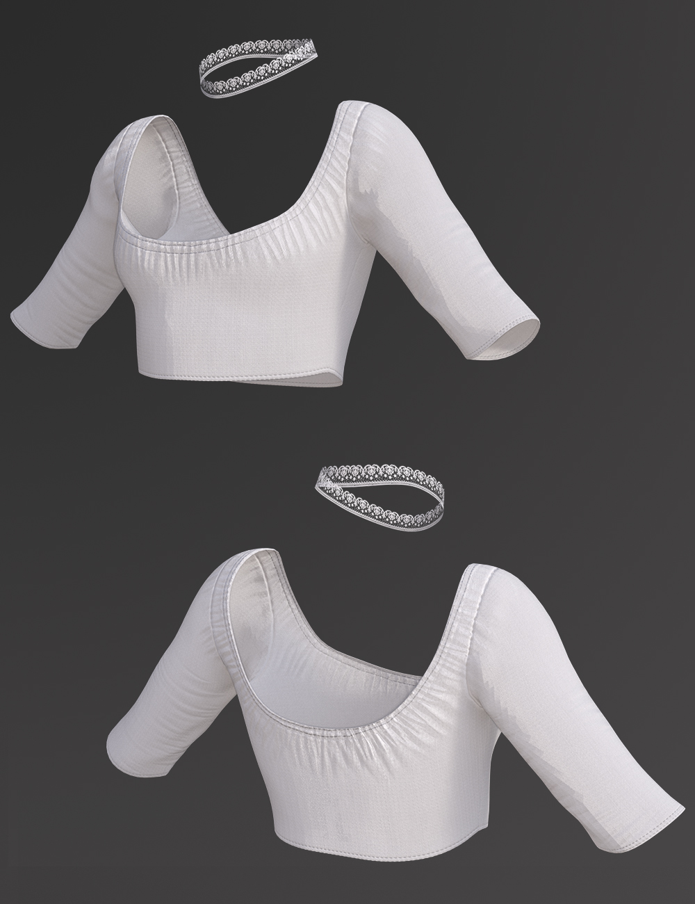 dForce Regency Fashion Outfit for Genesis 9 | Daz 3D
