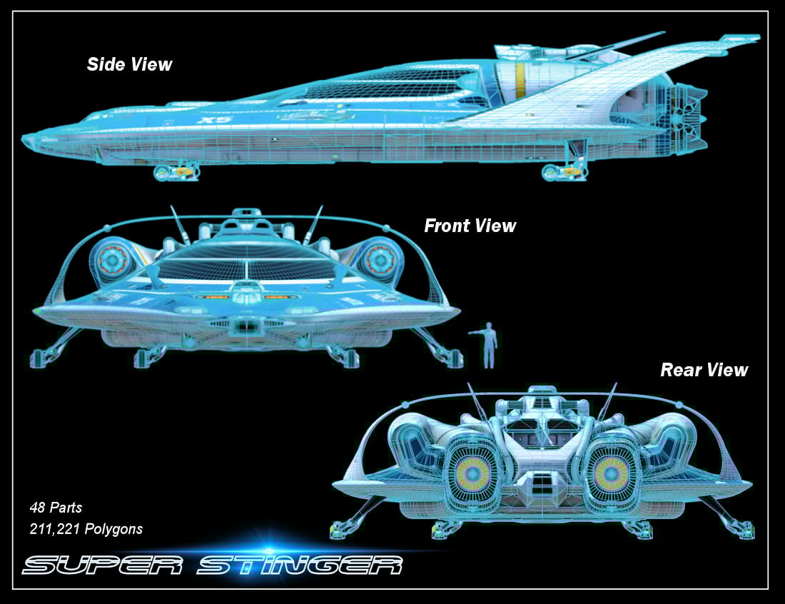 Super Stinger | Daz 3D