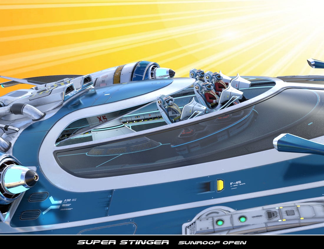 Super Stinger | Daz 3D