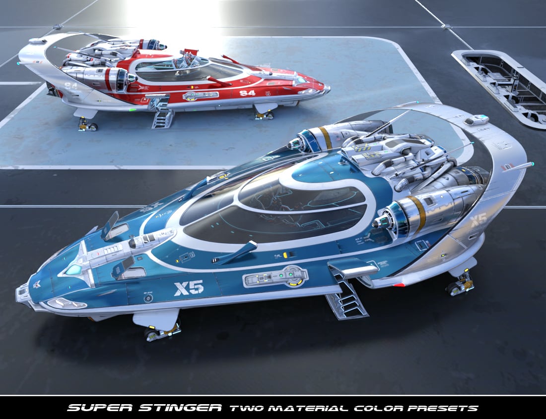 Super Stinger | Daz 3D