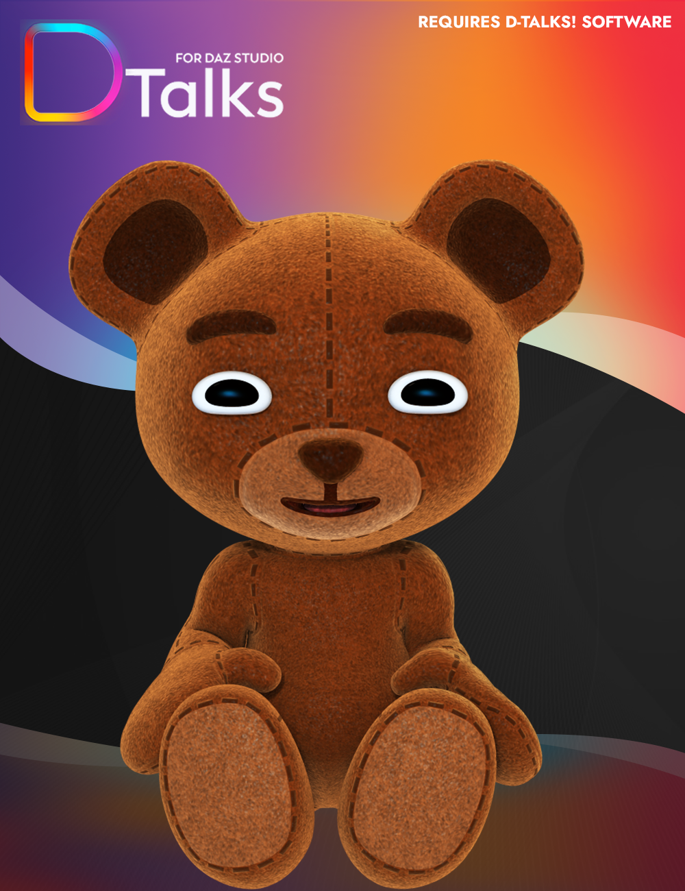 D-Talks! Avatar "Teddy" | Daz 3D