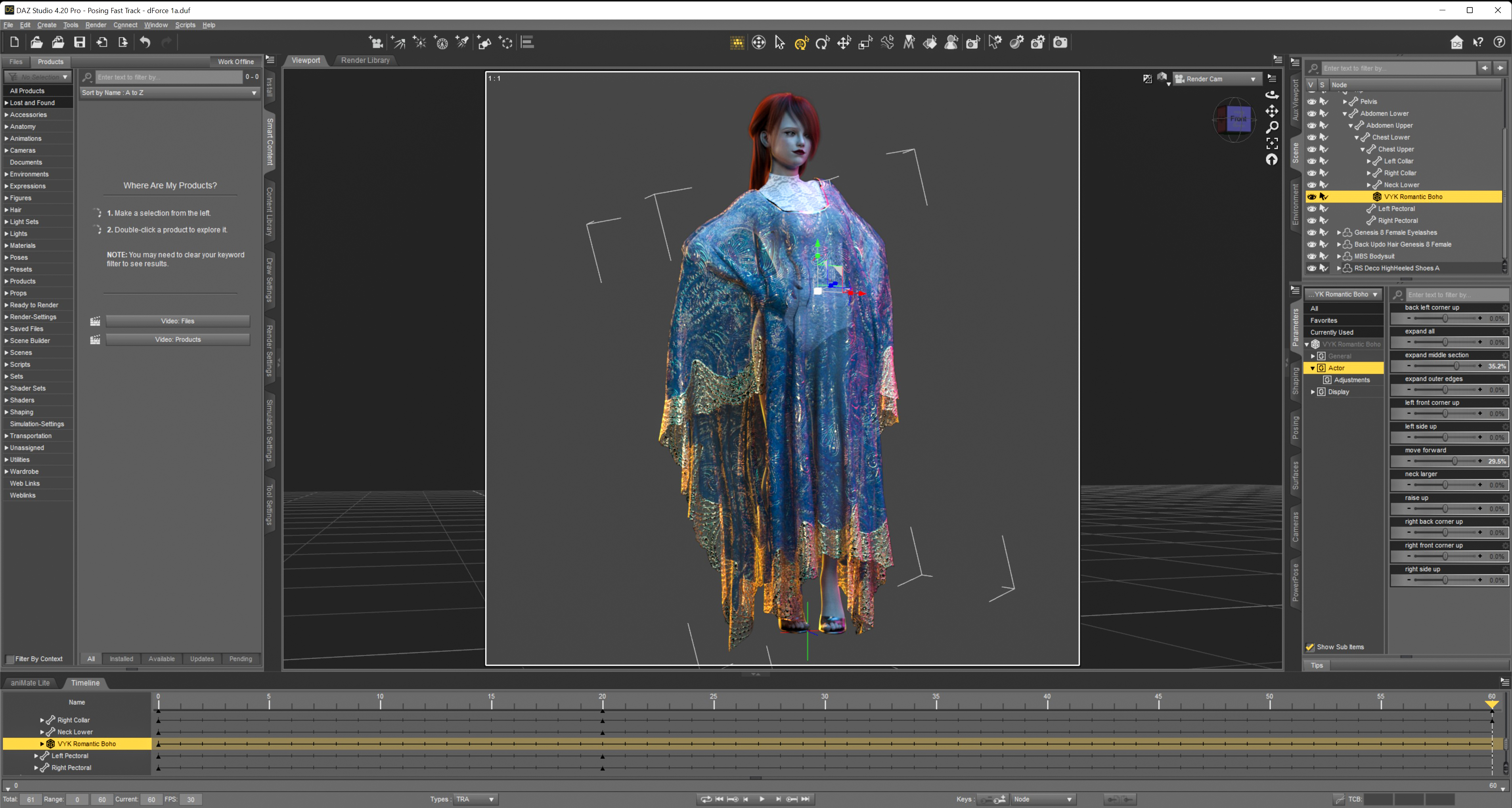 Posing Fast Track | Daz 3D