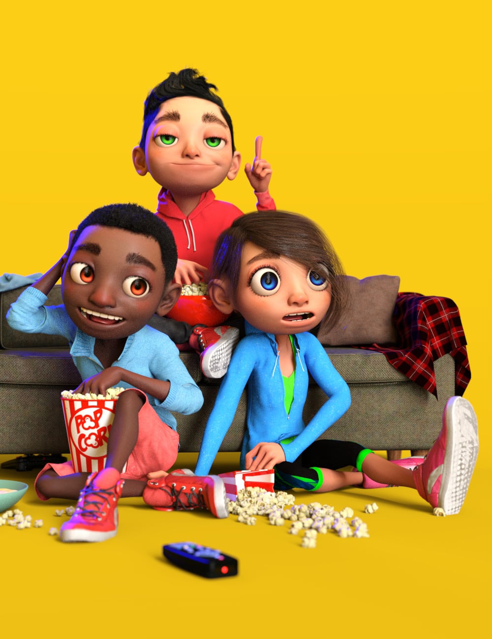 Toon Kids for Genesis 9 | Daz 3D