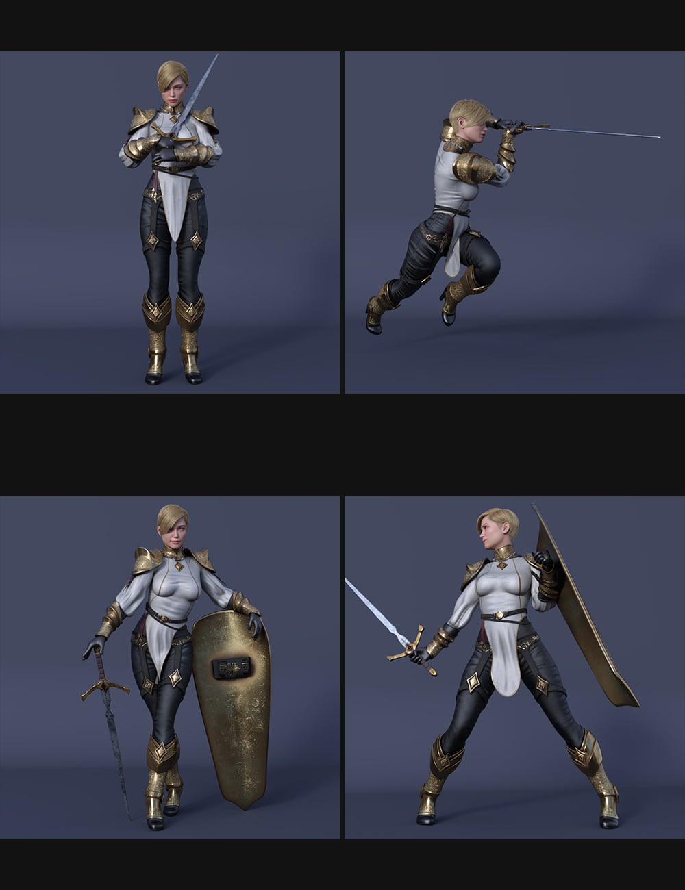 dForce Imperial Cadet Outfit for Genesis 8 and 8.1 Females | Daz 3D