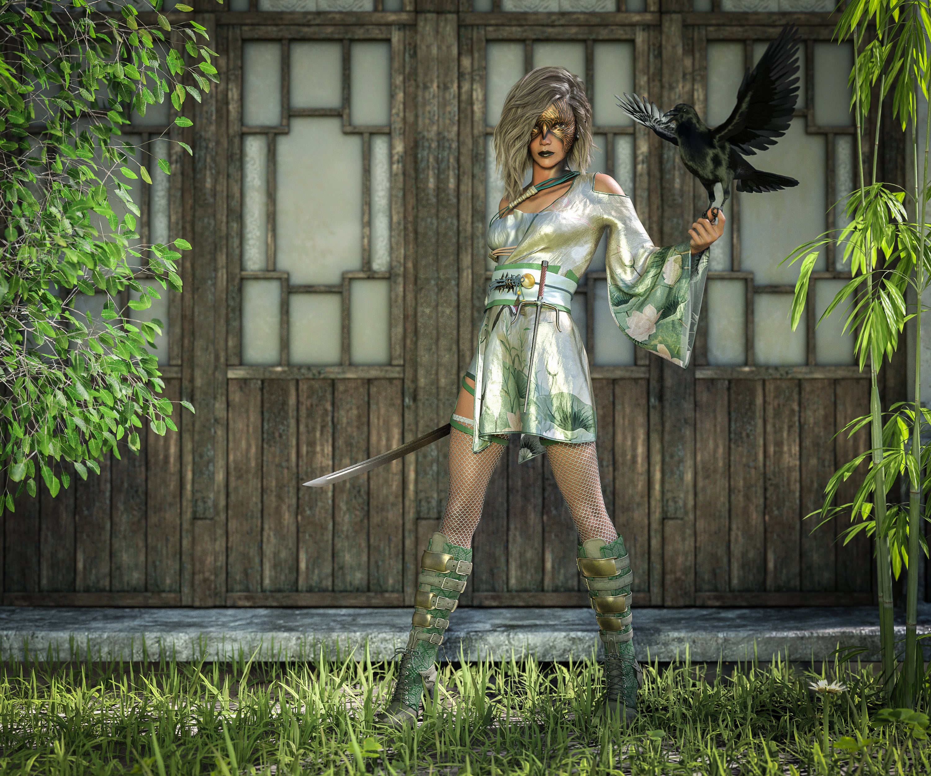 Crow 8.1 | Daz 3D