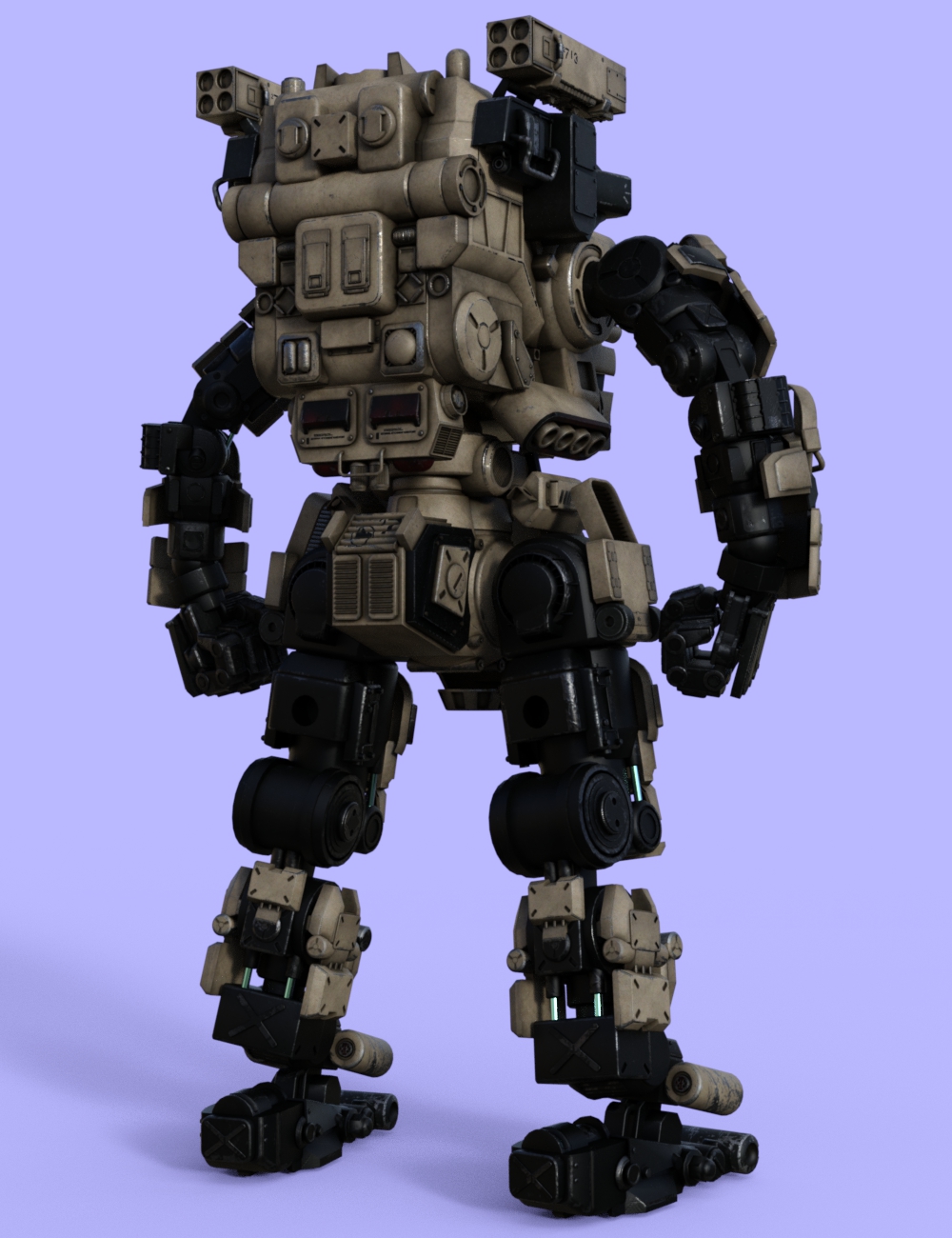 IronMech Bravo | Daz 3D