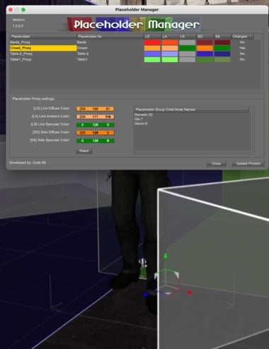 Placeholder Manager | Daz 3D