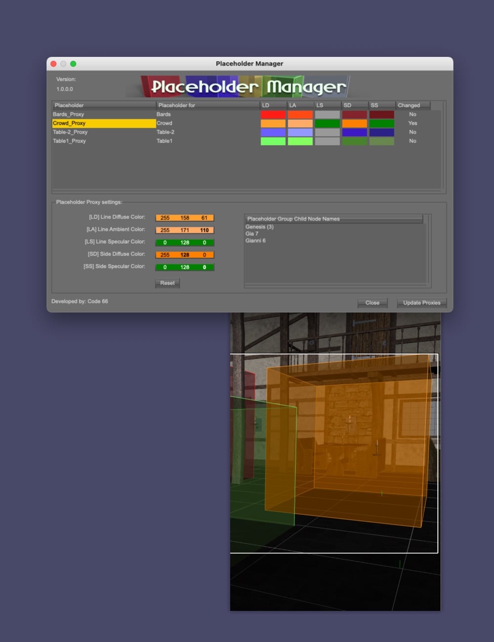 Placeholder Manager | Daz 3D