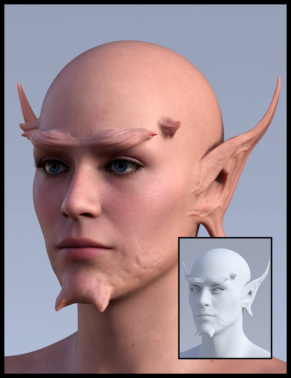 ND Fantasy Shaping for Genesis 9 | Daz 3D