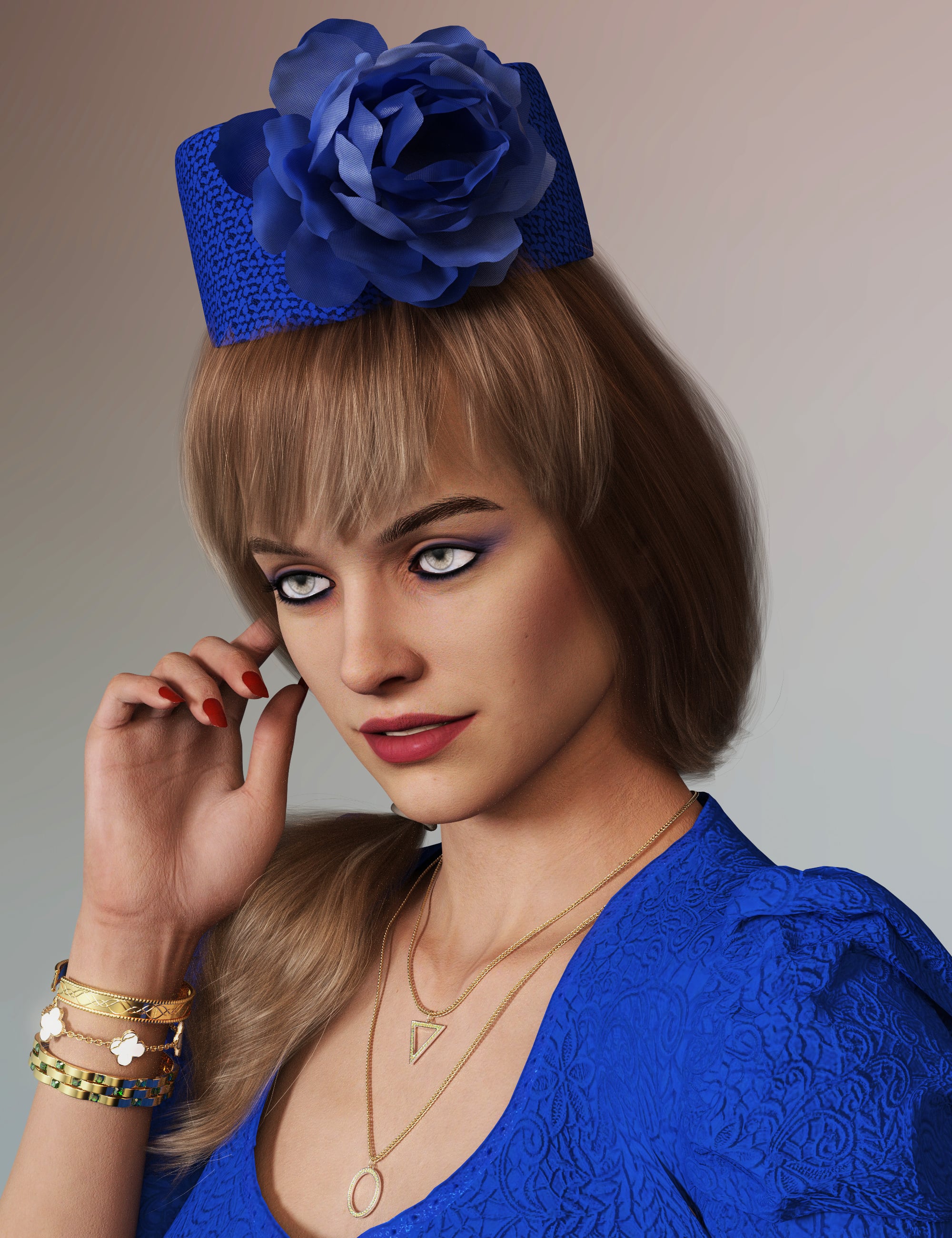 dForce Alicia Outfit for Genesis 8 and 8.1 Females | Daz 3D