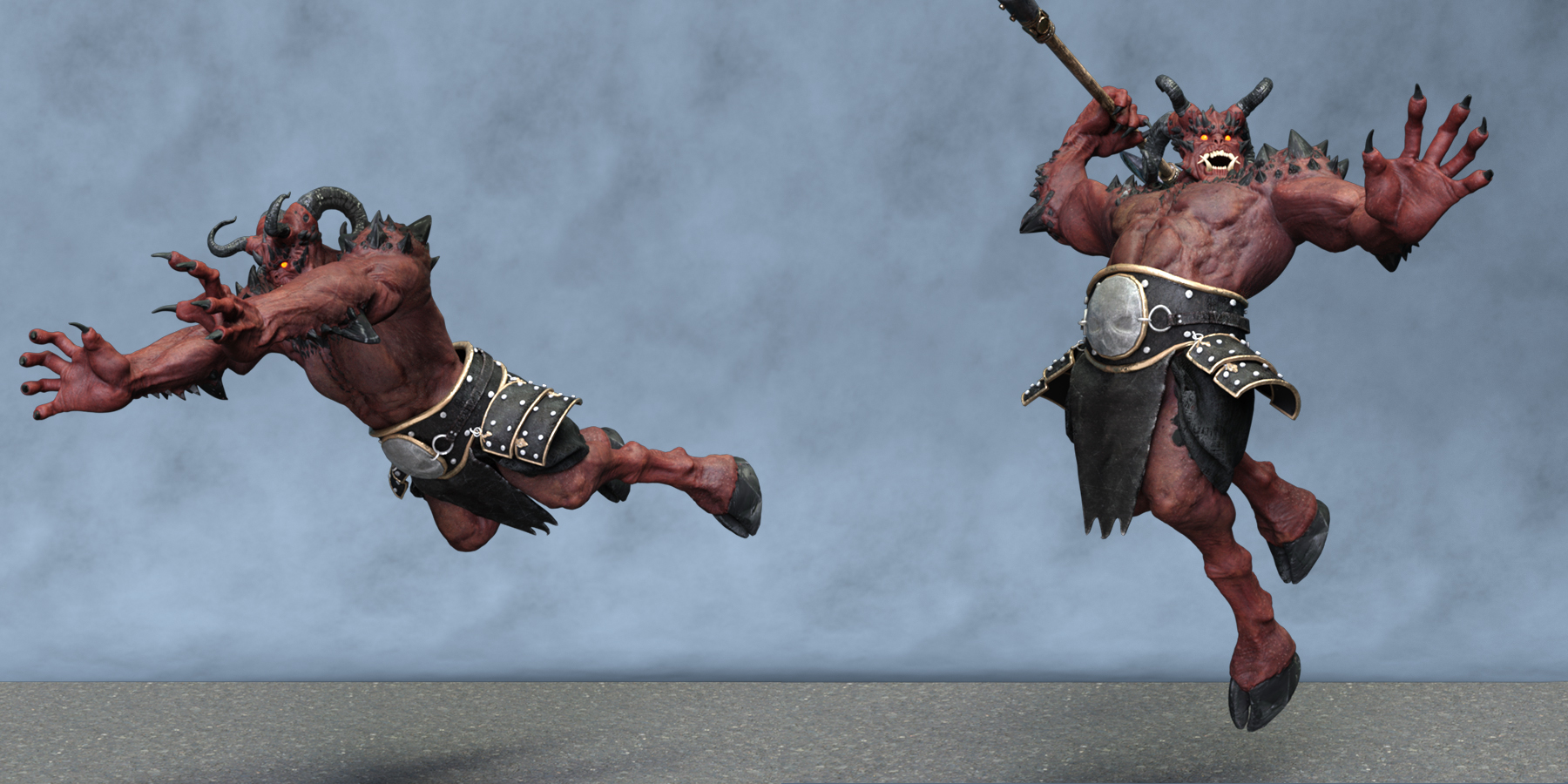 Demos Maximus Poses for Mega Demos and Genesis 9 | Daz 3D