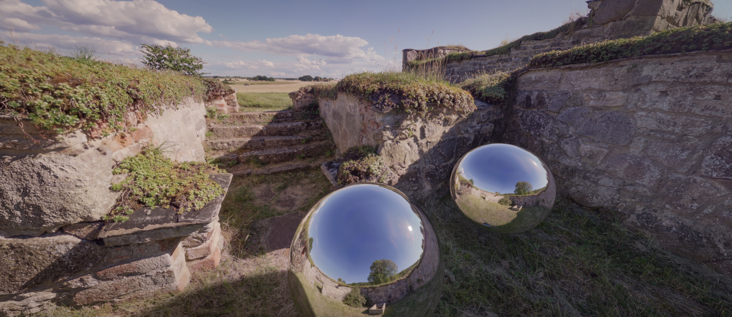 12K HDRI Maps - Swedish Monastery Ruins | Daz 3D