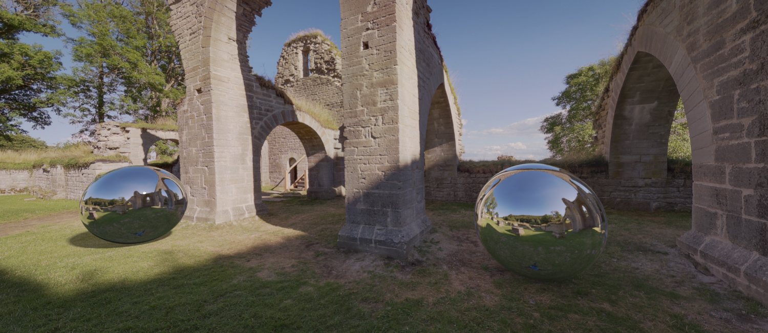 12K HDRI Maps - Swedish Monastery Ruins | Daz 3D