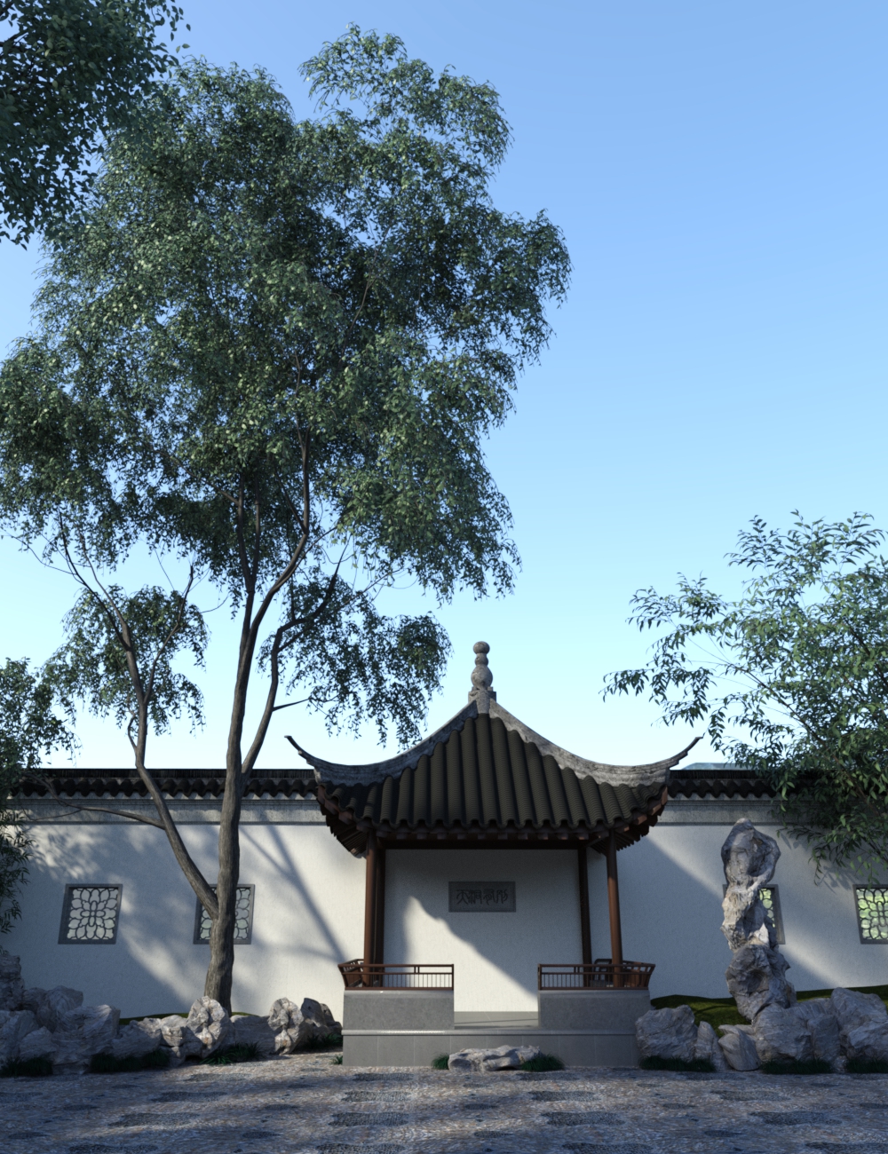 MK Chinese Garden | Daz 3D