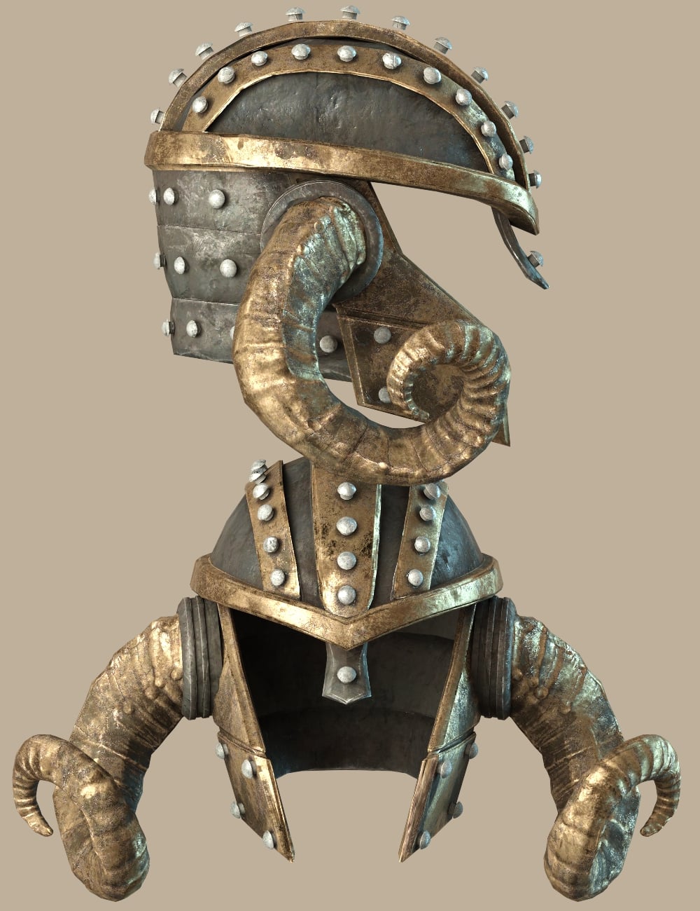Primitive Fantasy Warrior Outfit for Genesis 9 | Daz 3D